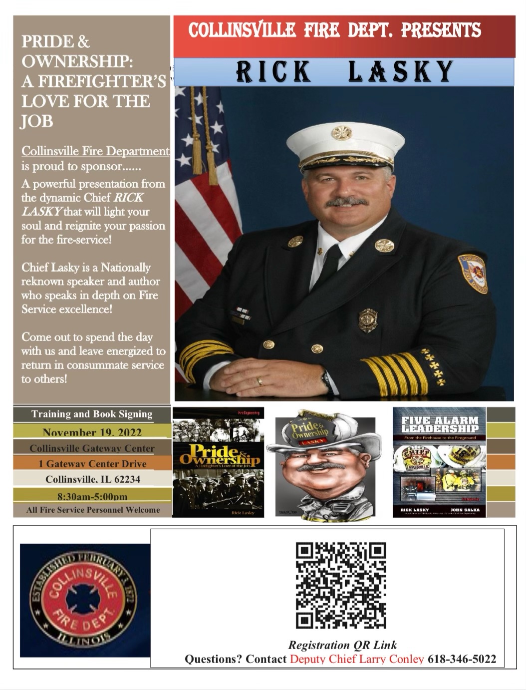 Rick Lasky – Training and Book Signing 11/19/22 – Leadership Development Concepts